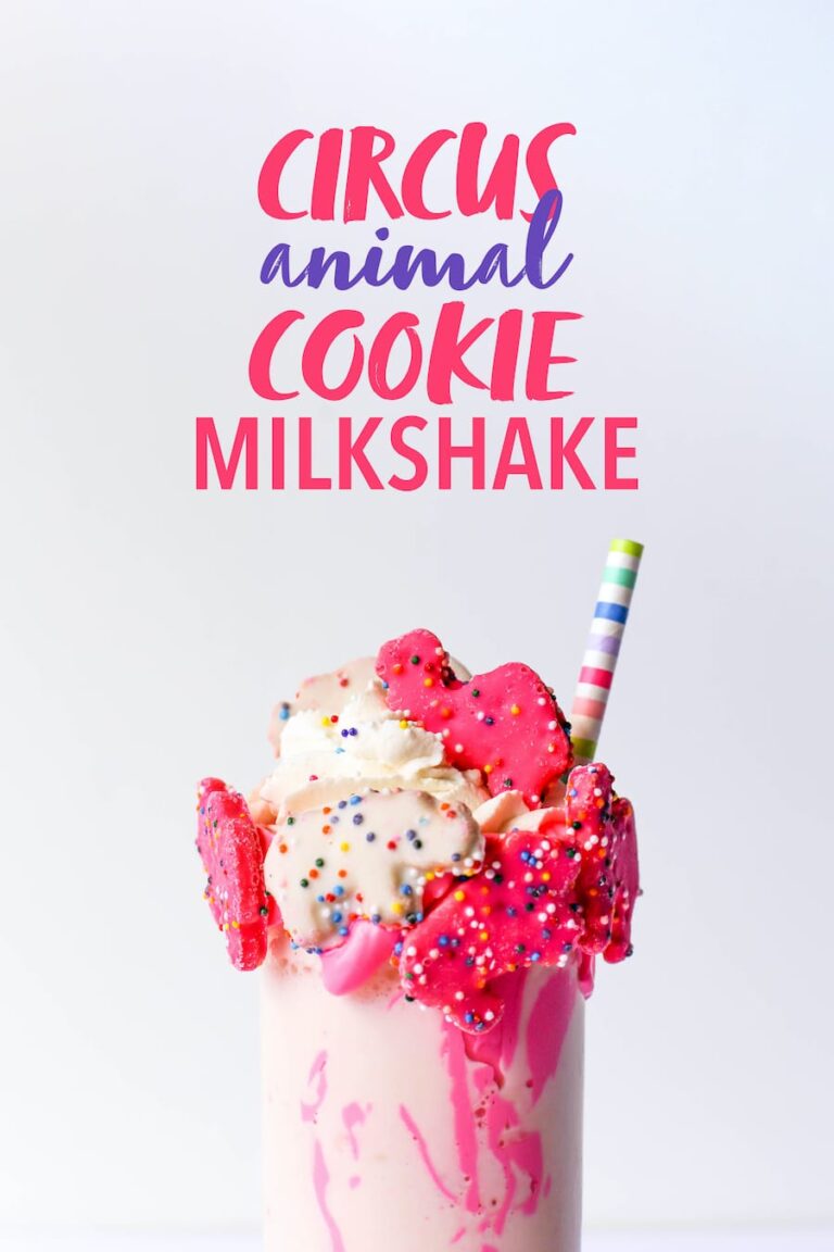 Circus Animal Cookies Milkshake Recipe – Salty Canary
