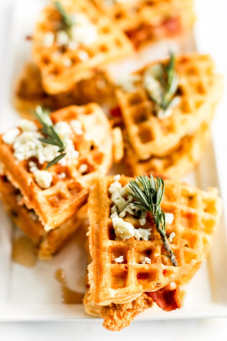 Chicken and Waffle Sliders – Salty Canary