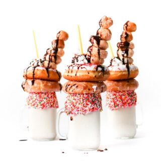 Over-the-Top Donut Milkshakes