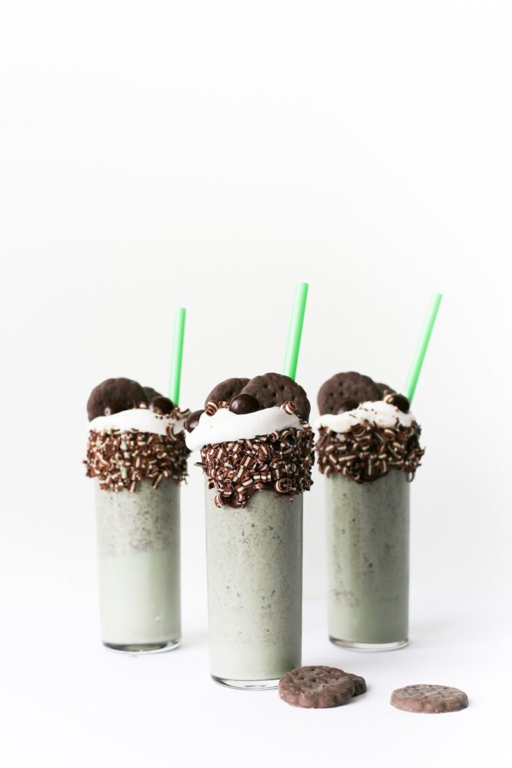 Thin Mint Milkshakes – Salty Canary