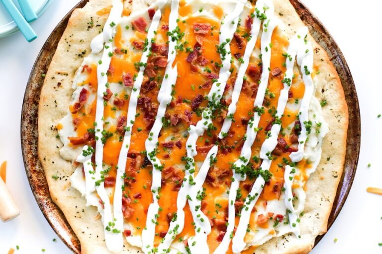 Mashed Potato Pizza Recipe – Salty Canary