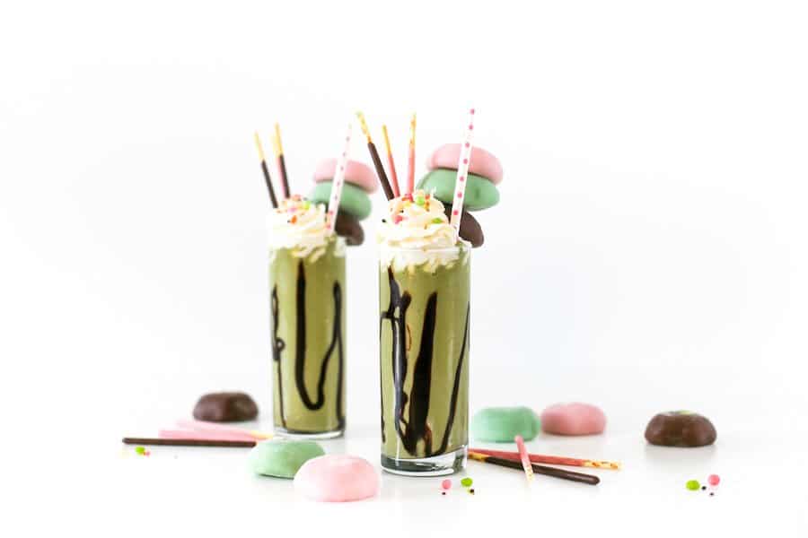 Matcha Mochi Milkshake – Salty Canary