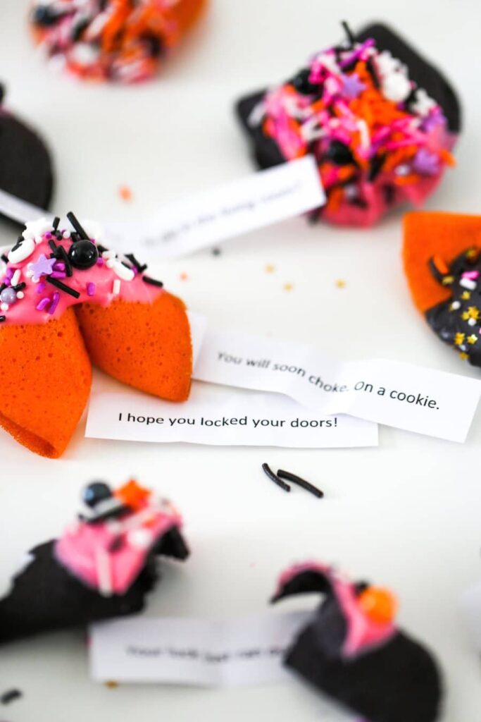 Halloween Misfortune Cookies Recipe – Salty Canary