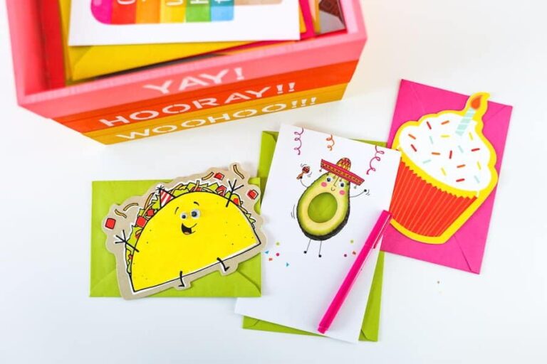 DIY Greeting Card Organizer Box – Salty Canary