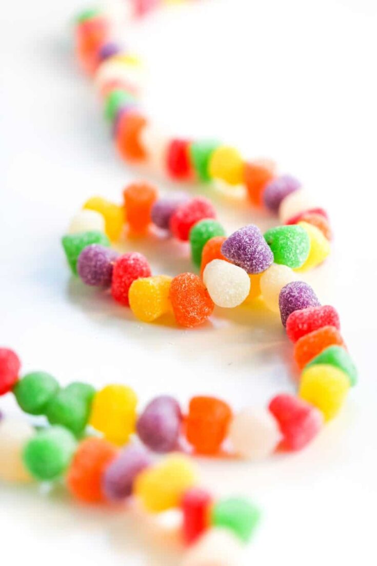 DIY Gumdrop Garland – Salty Canary