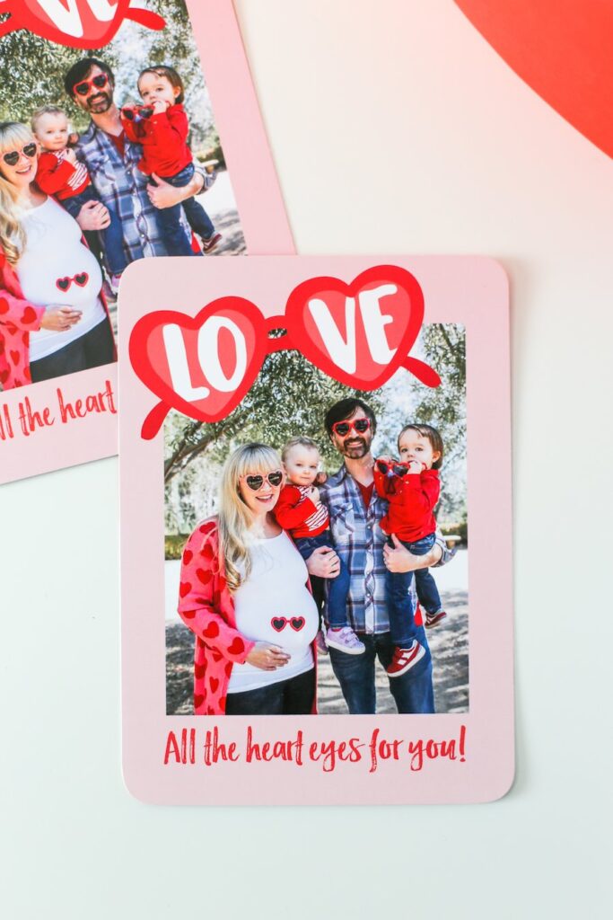 Heart Eyes Valentine’s Day Cards – Salty Canary