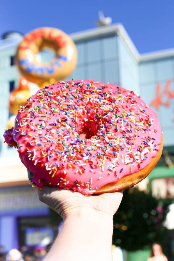 Lard Lad Simpsons Donuts at Universal Studios Hollywood – Salty Canary