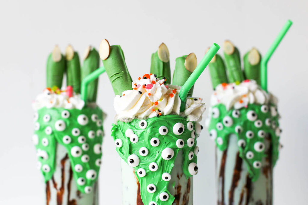Melted Witch Halloween Milkshake Recipe – Salty Canary